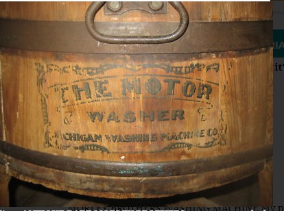 Morley Brothers Wooden Washing Machine; Michigan Washing Machine ...